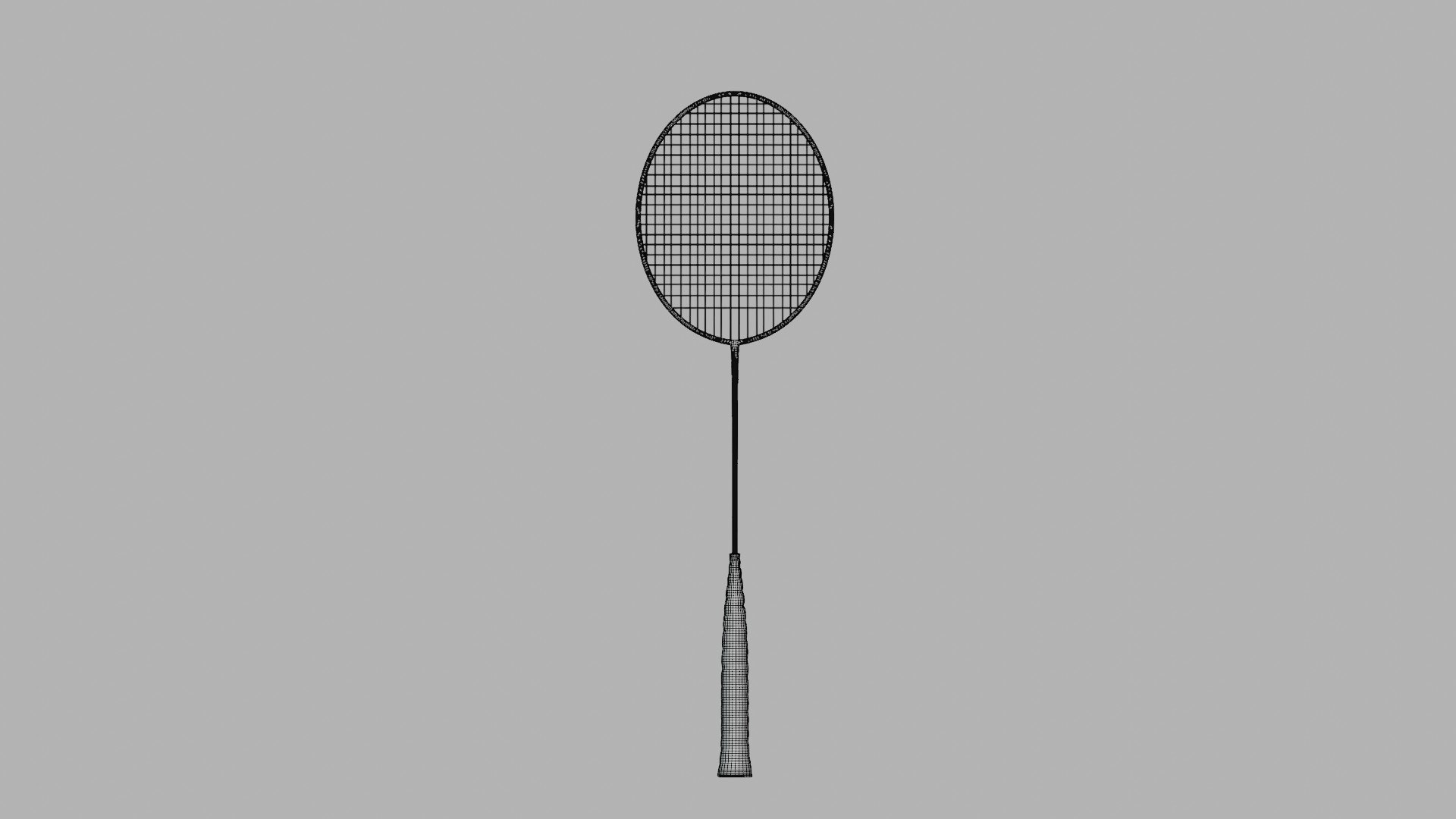 Badminton Racket 3D - TurboSquid 2032175