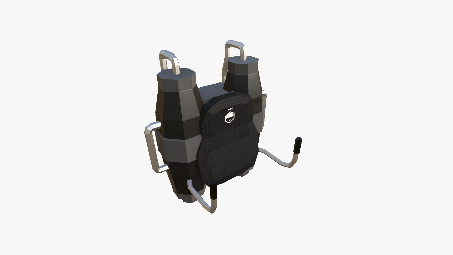 3D Jetpack Low Poly J04 - SciFi Character Design Model - TurboSquid 2256418