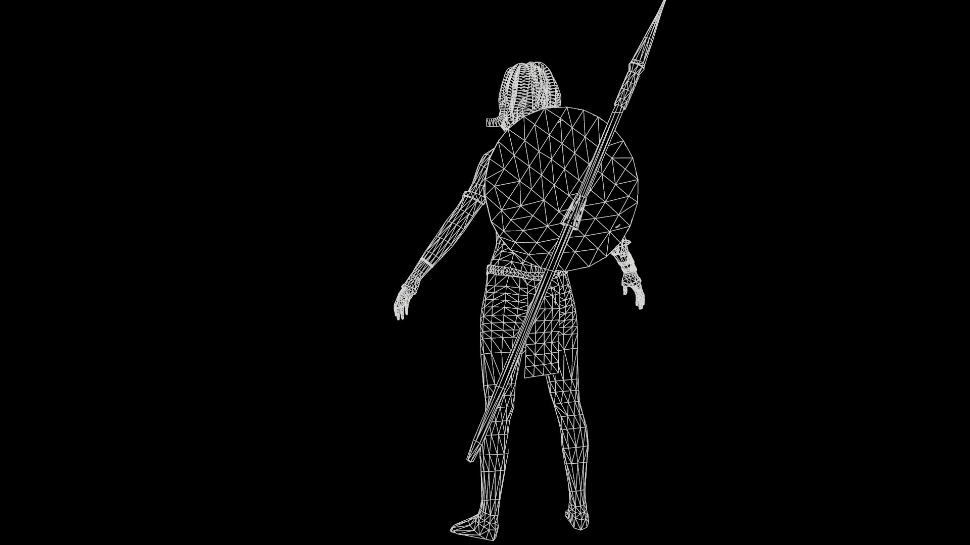 3D Character Defender Girl Games Model - TurboSquid 1579527