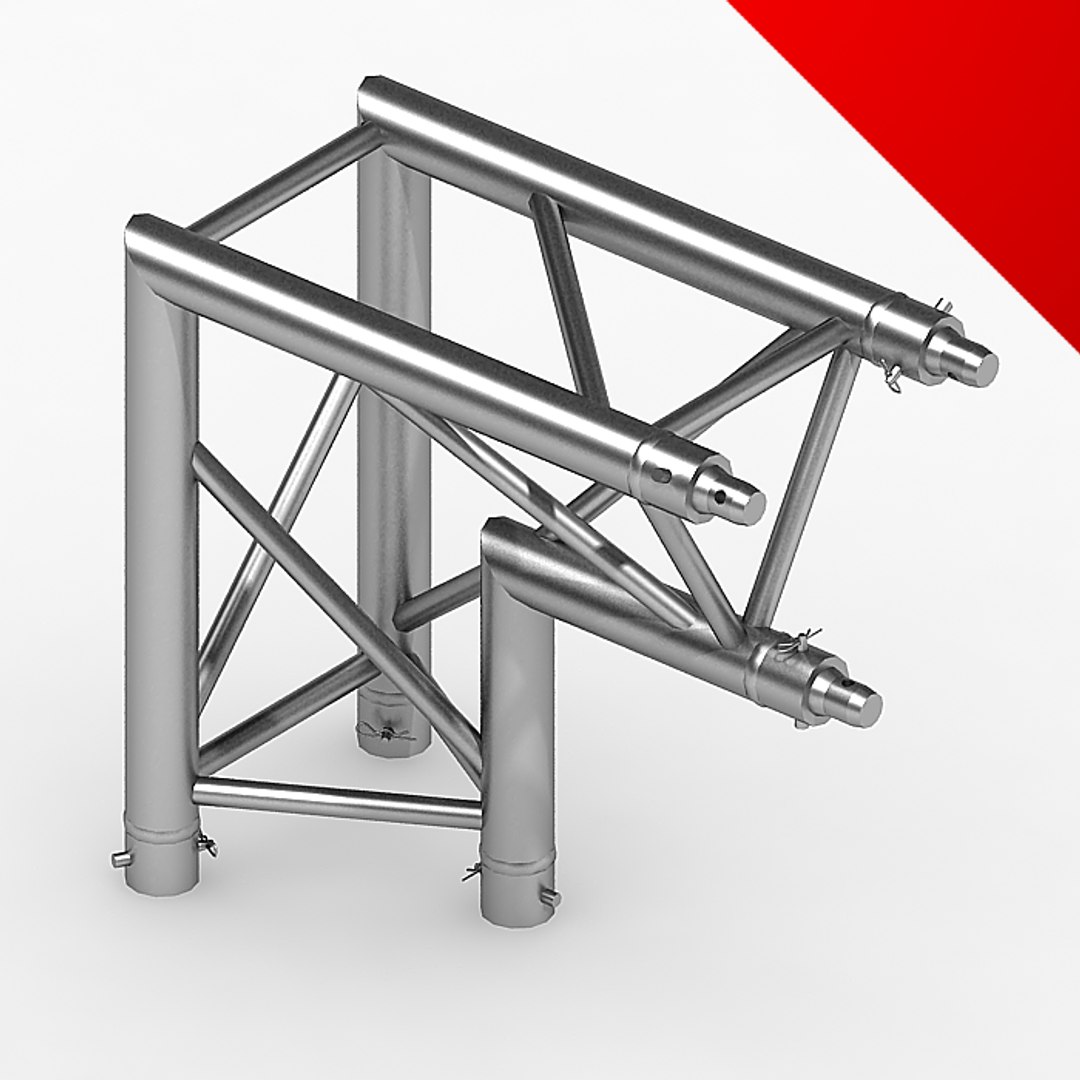 3d truss eurotruss parts model