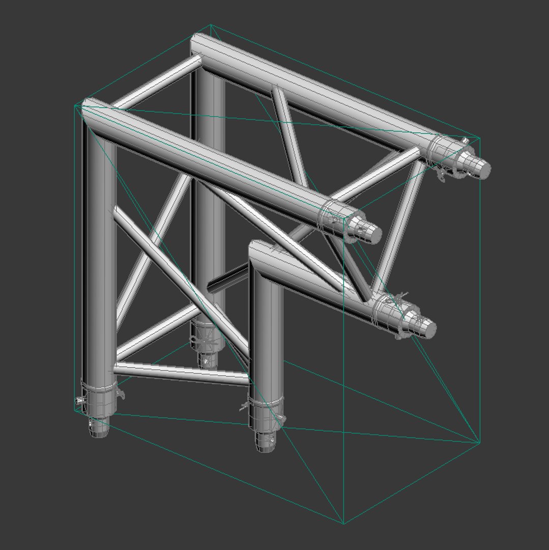 3d Truss Eurotruss Parts Model