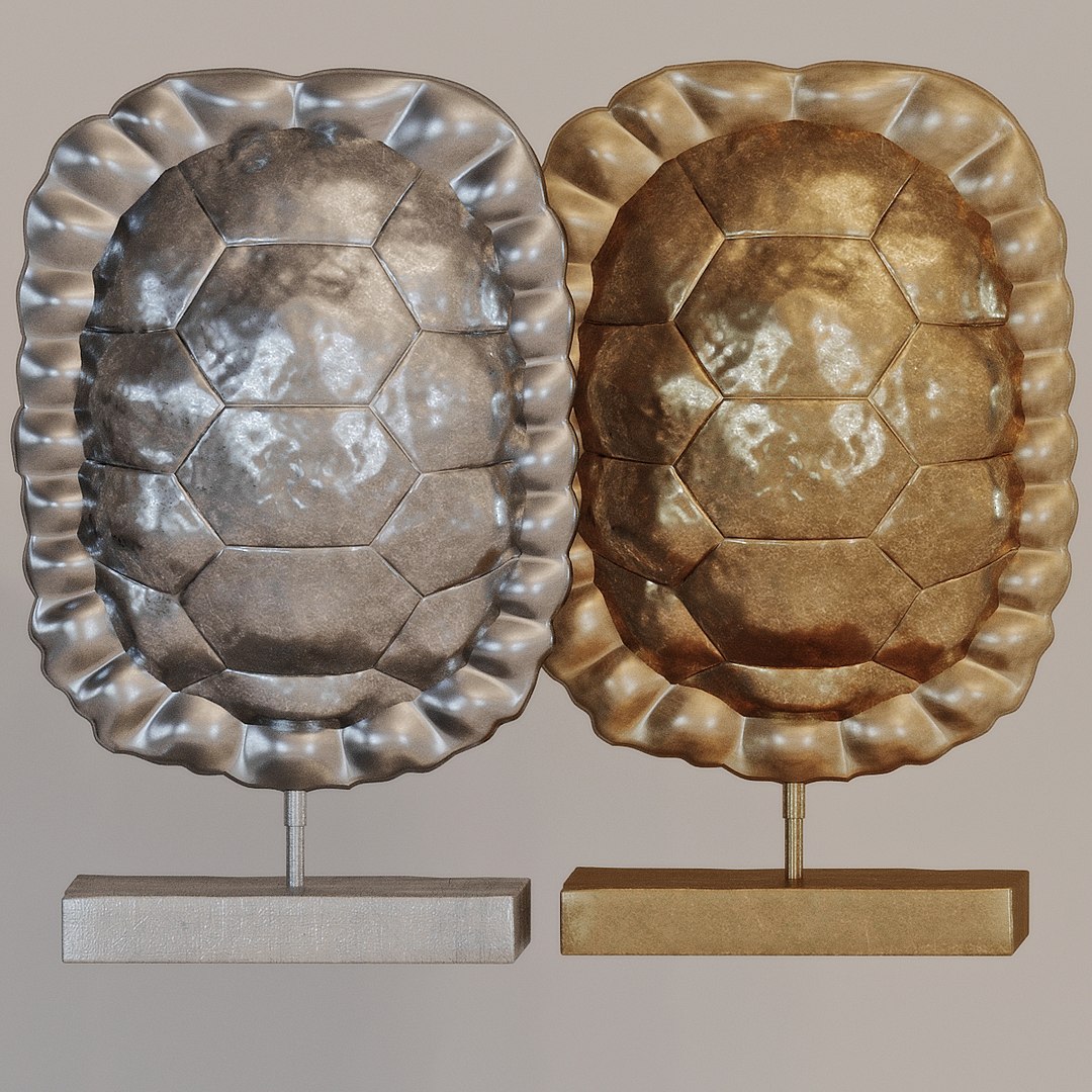 Turtle Shell Stand 3D Model - TurboSquid 1556296