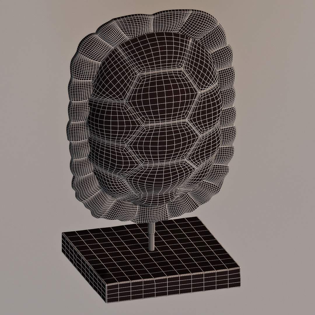 Turtle Shell Stand 3D Model - TurboSquid 1556296
