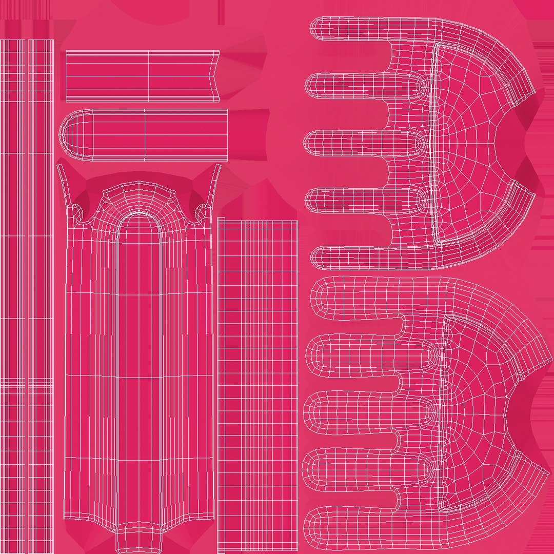 3D sand toy rake model - TurboSquid 1556359