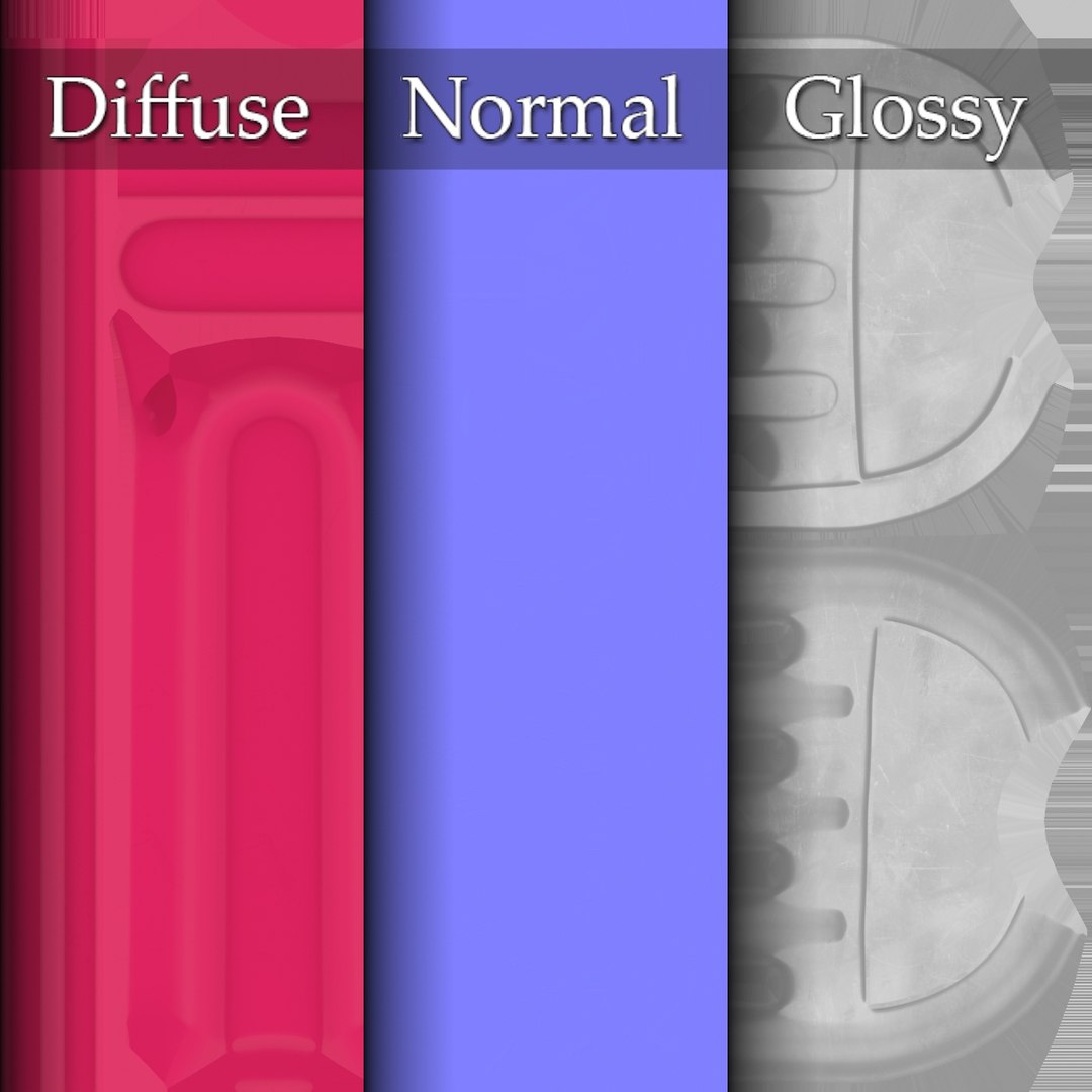 3D sand toy rake model - TurboSquid 1556359