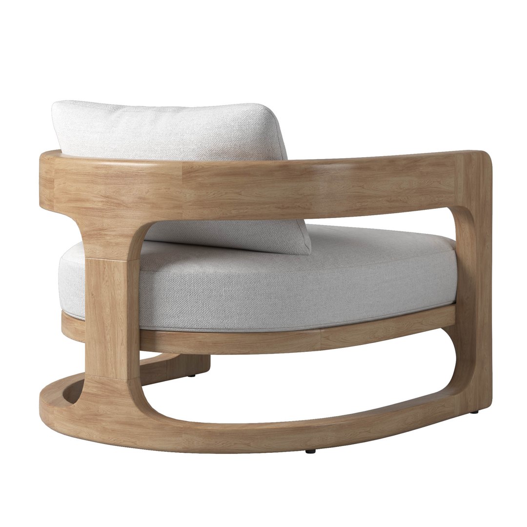 RH CASSALE LOUNGE CHAIR 3D Model - TurboSquid 1910813