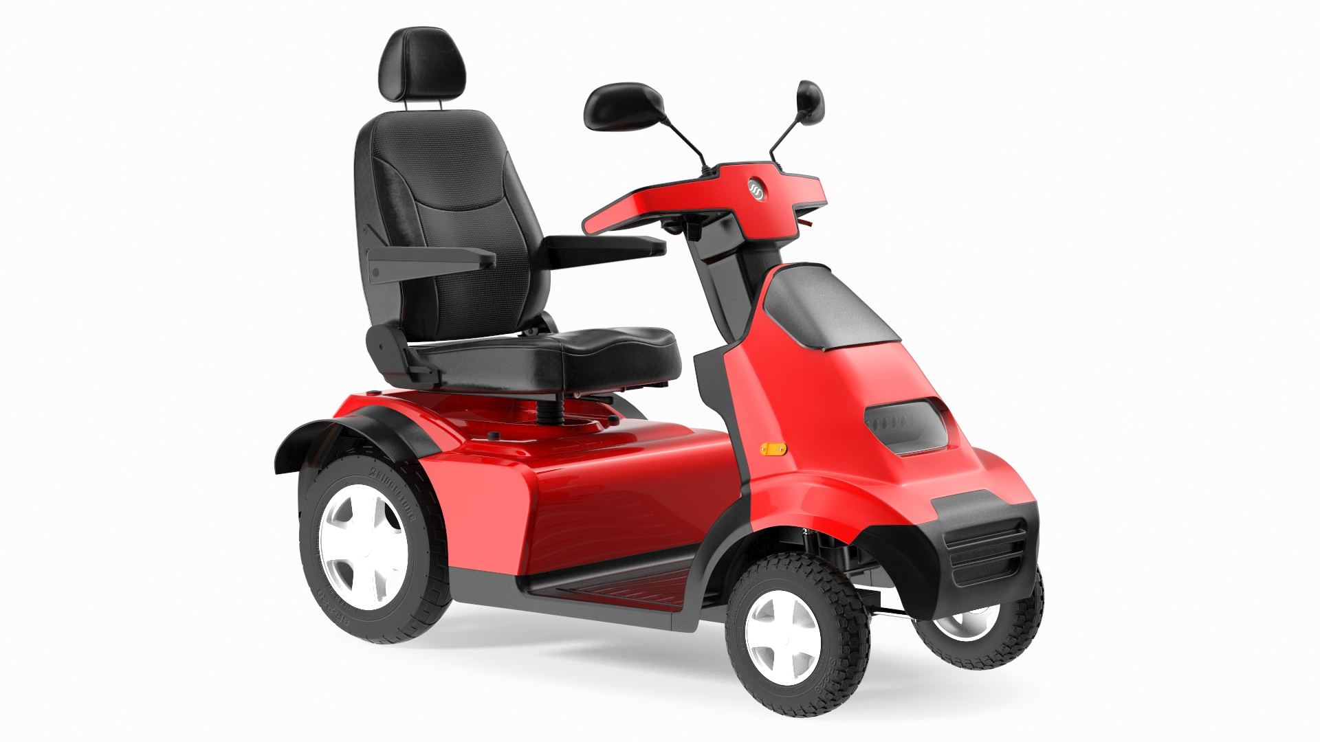 Red Electric Scooter S4 AFIKIM Rigged3D模型 - TurboSquid 1968486