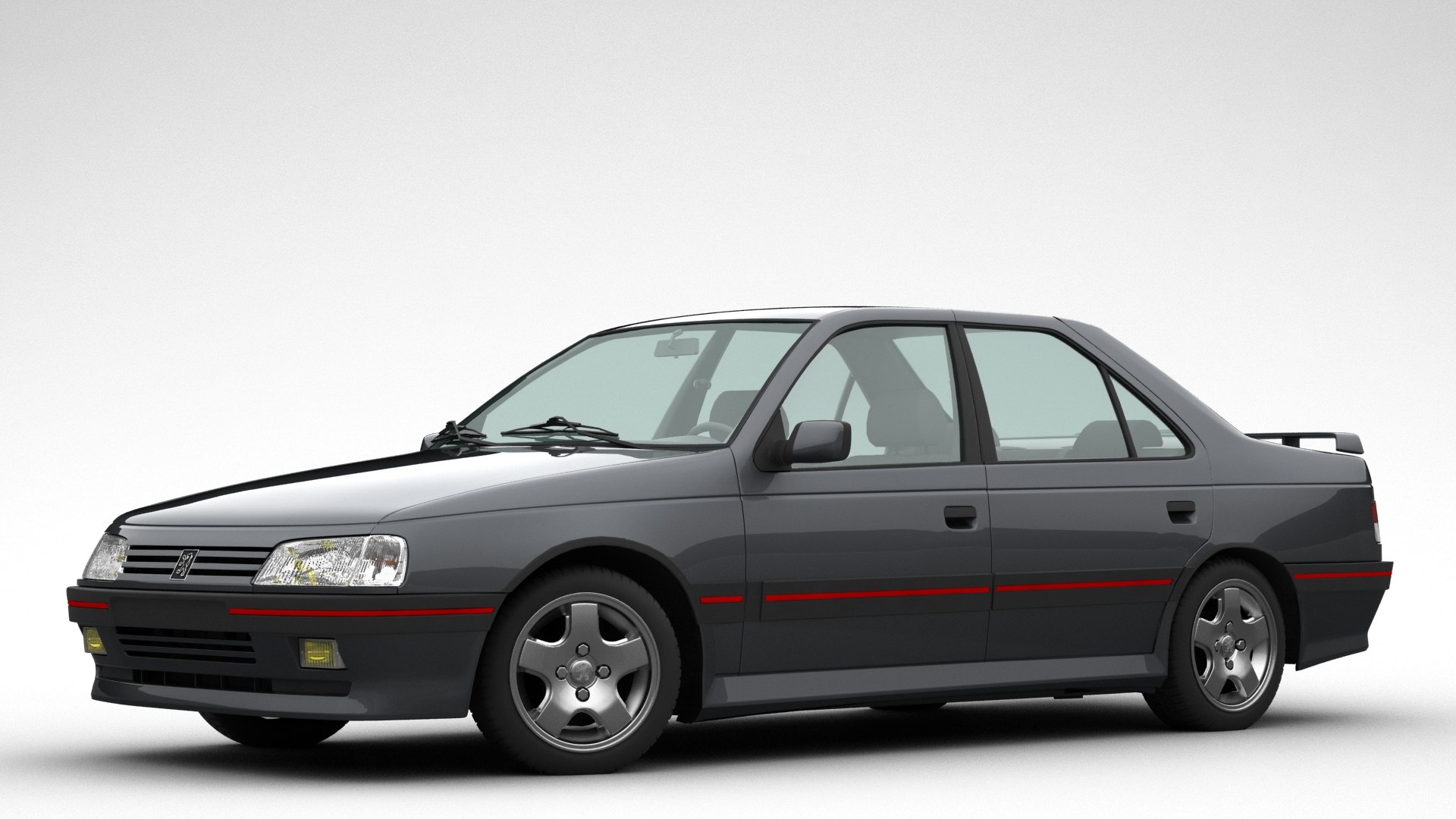 Peugeot 405 Mi16 3D model - TurboSquid 2092823