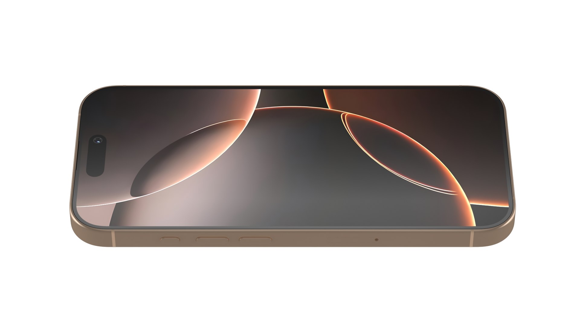 Apple IPhone 16 Pro Desert Titanium 3D Model - TurboSquid 2292657