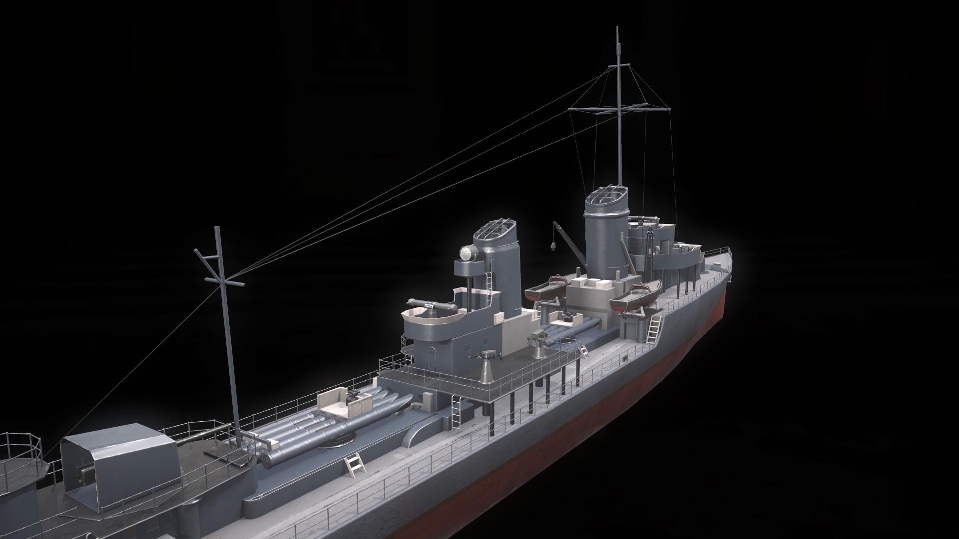 Z-1 Leberecht Maass 3D Model - TurboSquid 1196220