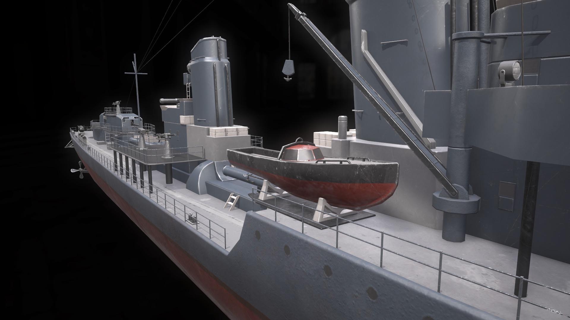 Z-1 Leberecht Maass 3D Model - TurboSquid 1196220