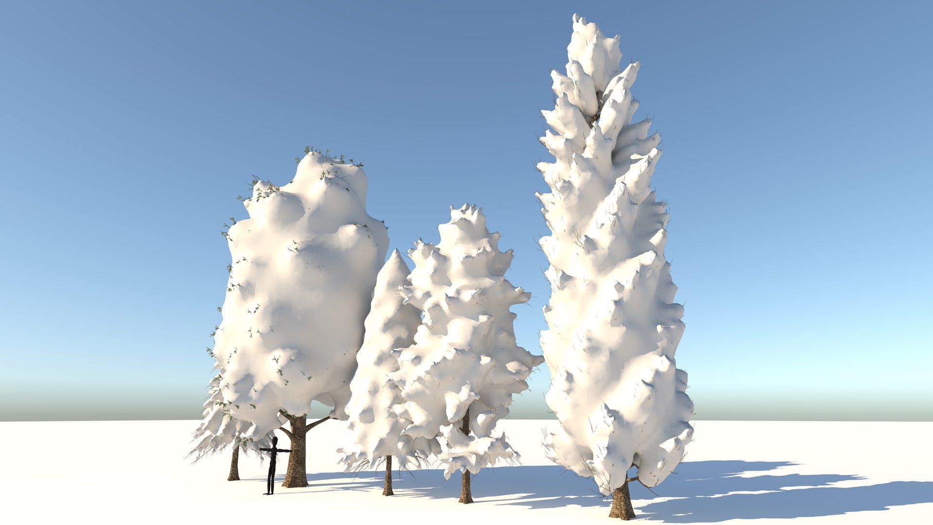 Realistic Seasonal Tree Leaves 3D - TurboSquid 1669417