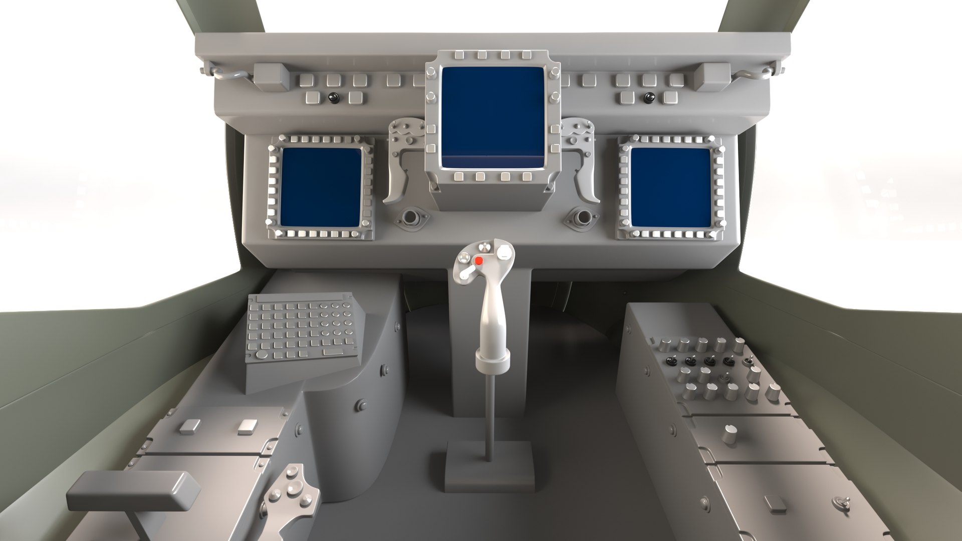 Boeing AH-64D Apache Longbow Helicopter with Cockpit 3D model ...