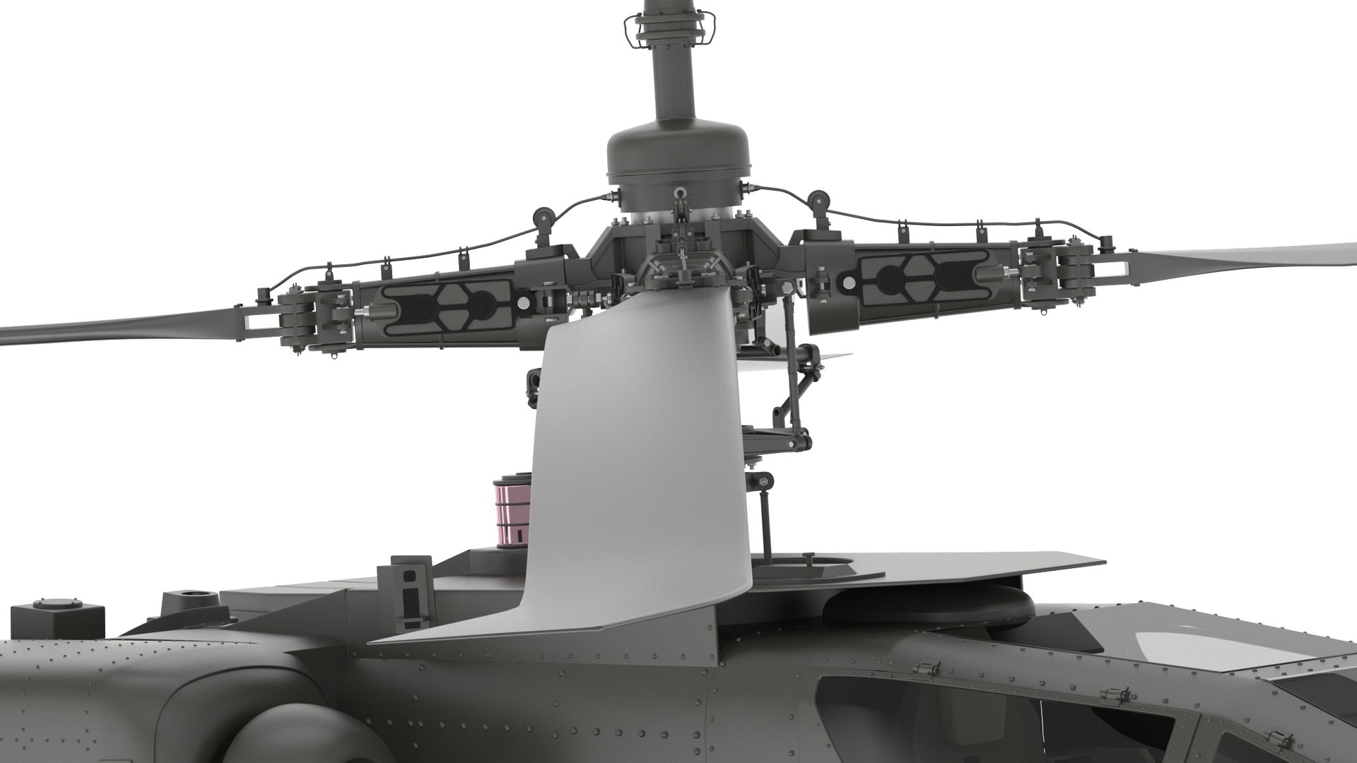 Boeing AH-64D Apache Longbow Helicopter with Cockpit 3D model ...