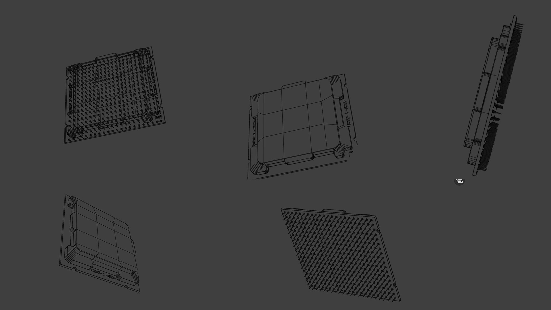 Computer CPU 3D - TurboSquid 2250309