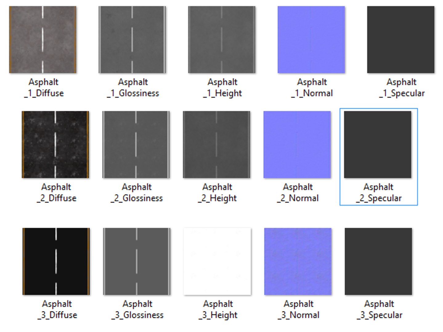 3D Model Asphalt Pbr - TurboSquid 1565010