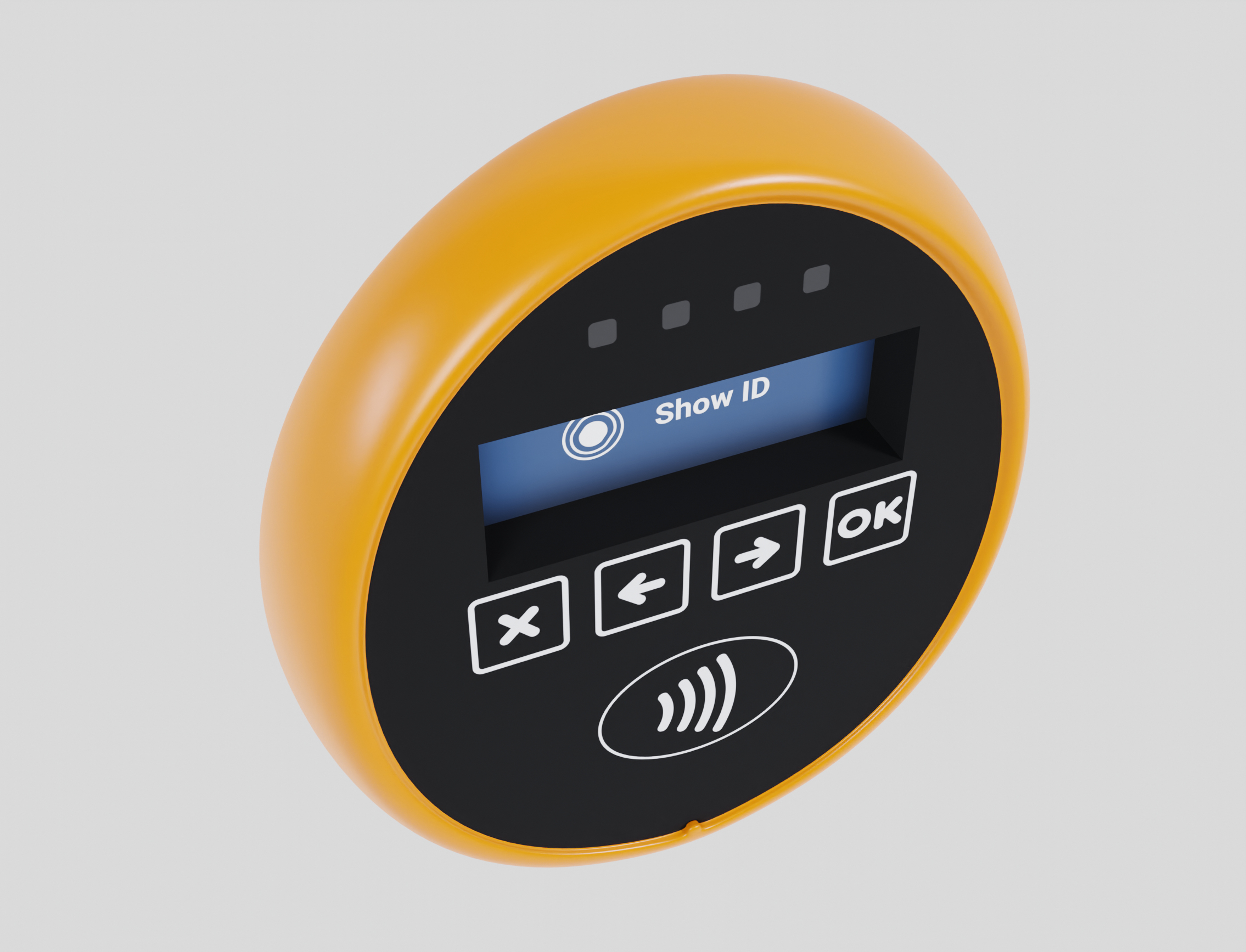 Wall Card ID Validator Reader 3D - TurboSquid 1815634