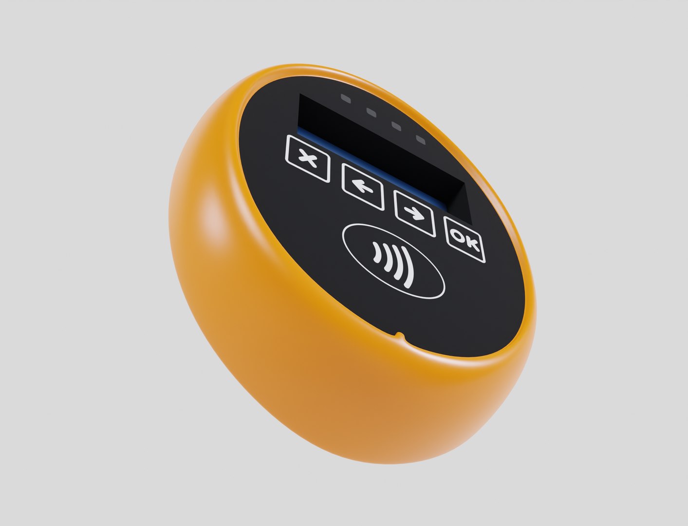 Wall Card ID Validator Reader 3D - TurboSquid 1815634