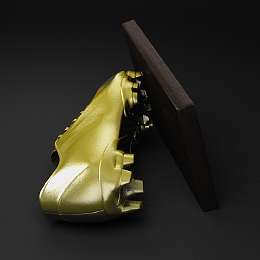Golden Boot Award 3d Model