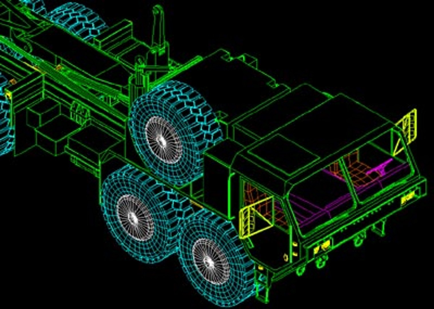 Maya M1075 Hemtt Load