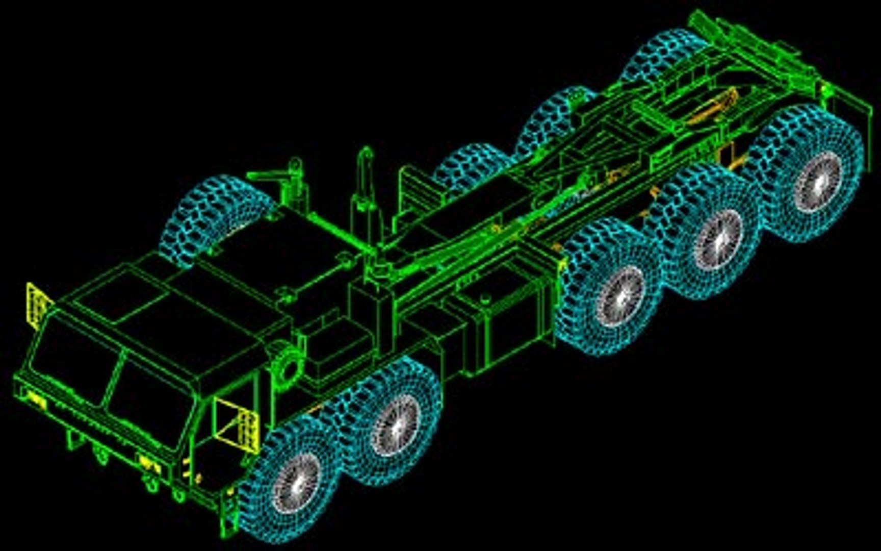 Maya M1075 Hemtt Load