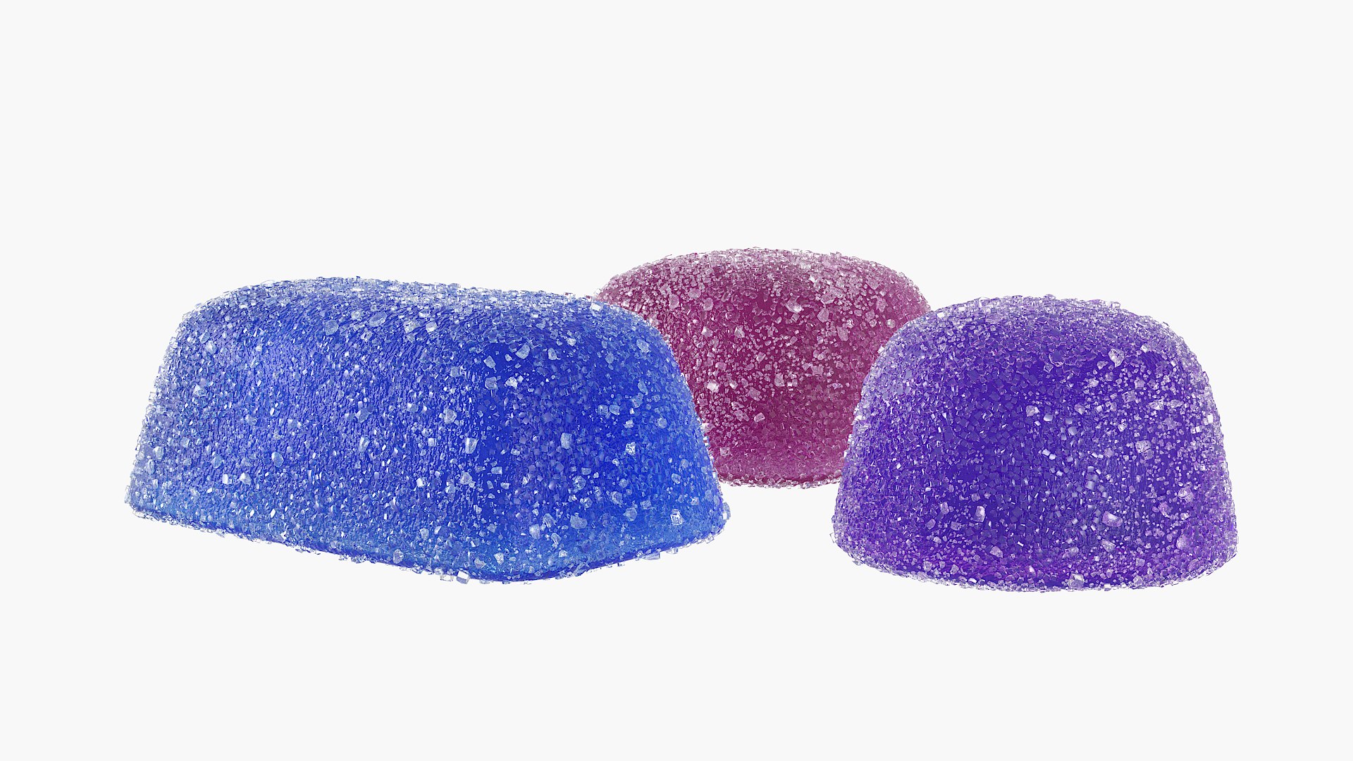 Assorted Sugar Gumdrops 2 3D Model - TurboSquid 1818164