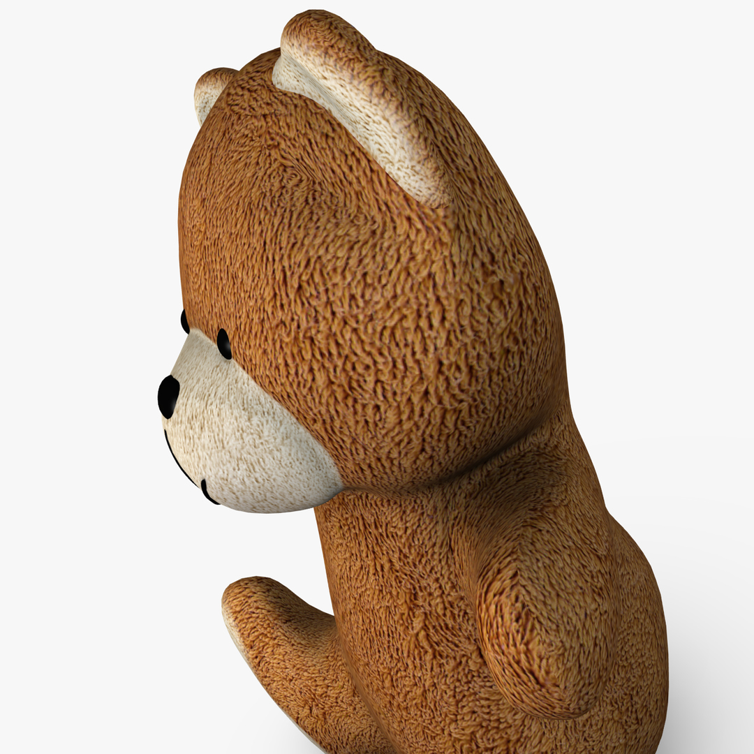 3d model cute teddy bear