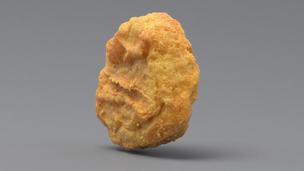 Realistic Chicken Nugget 2 3D model - TurboSquid 1771300