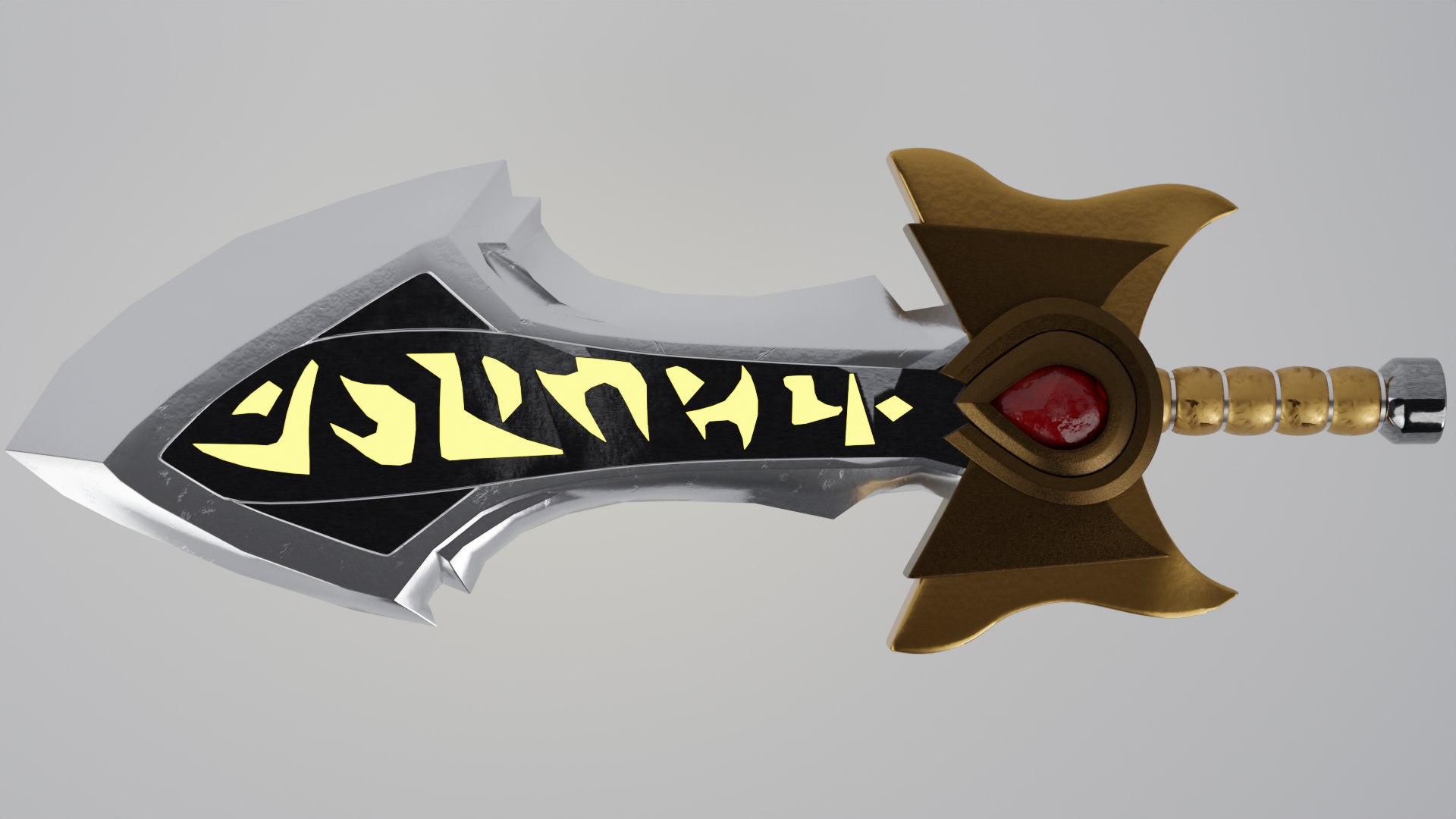 Infinity Edge Sword From League of Legends Model 3D - TurboSquid 1941402