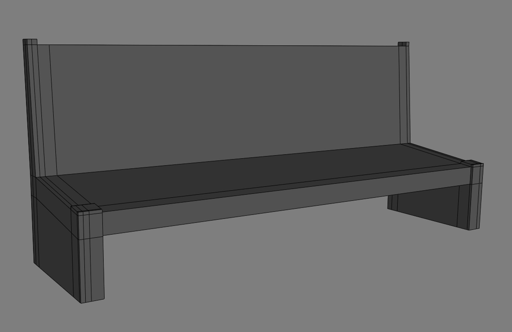 Bench Wood Old Obj Free