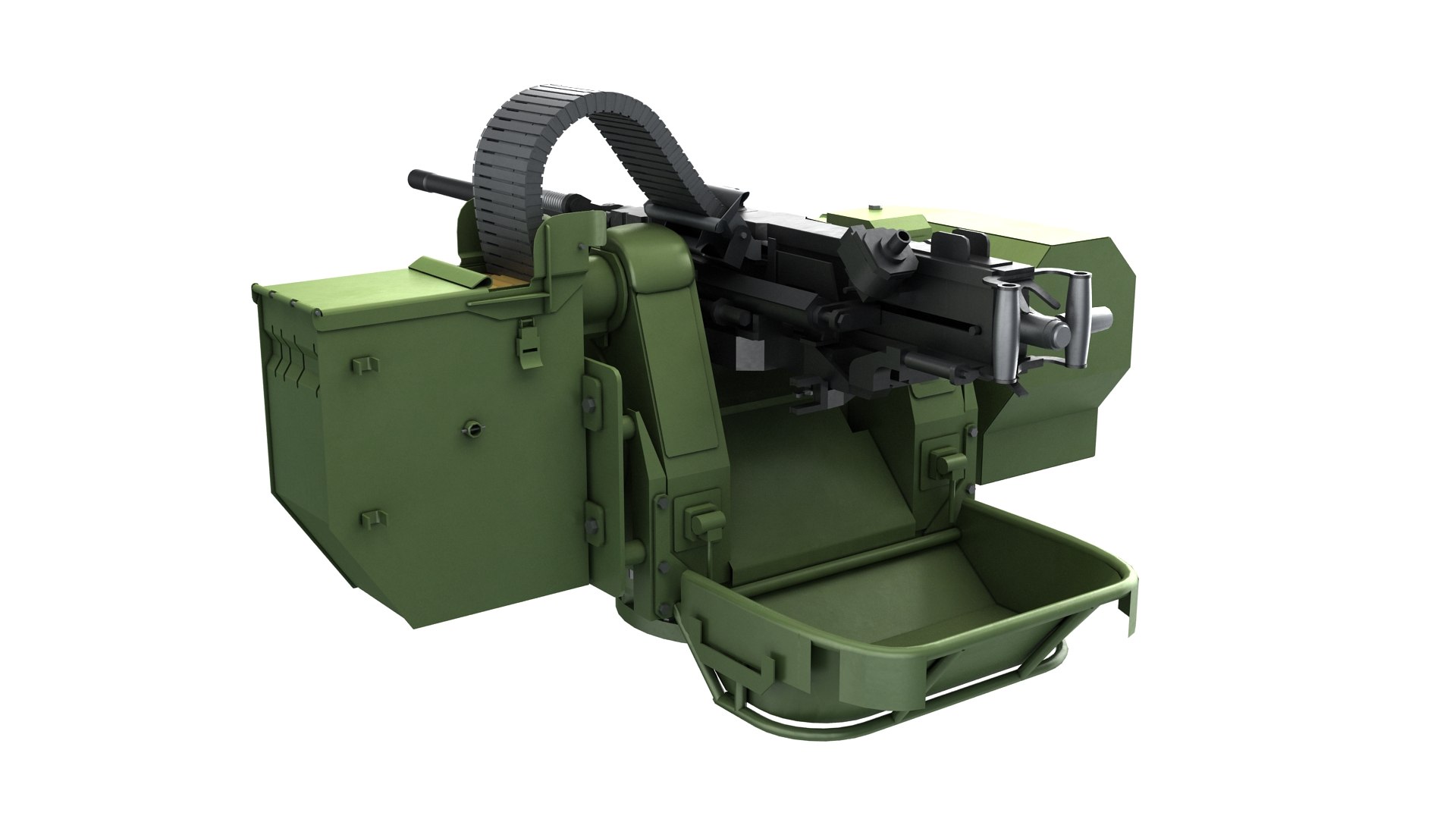 3D Remote Controlled Weapon Station Model - TurboSquid 1418027