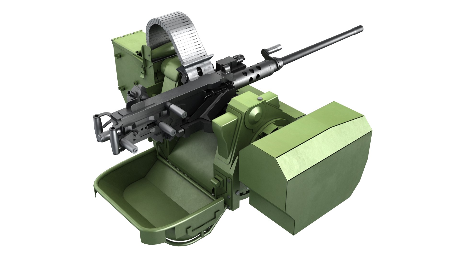 3D Remote Controlled Weapon Station Model - TurboSquid 1418027