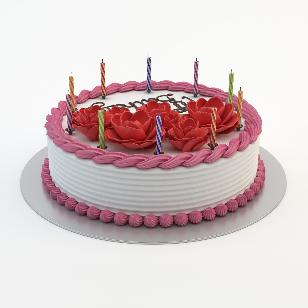 3d Model Cake