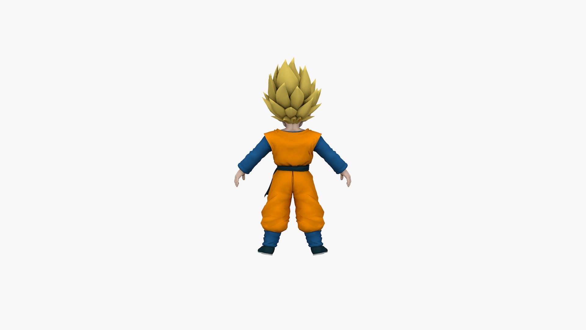 DBZ Character V30 3D Model - TurboSquid 2074464