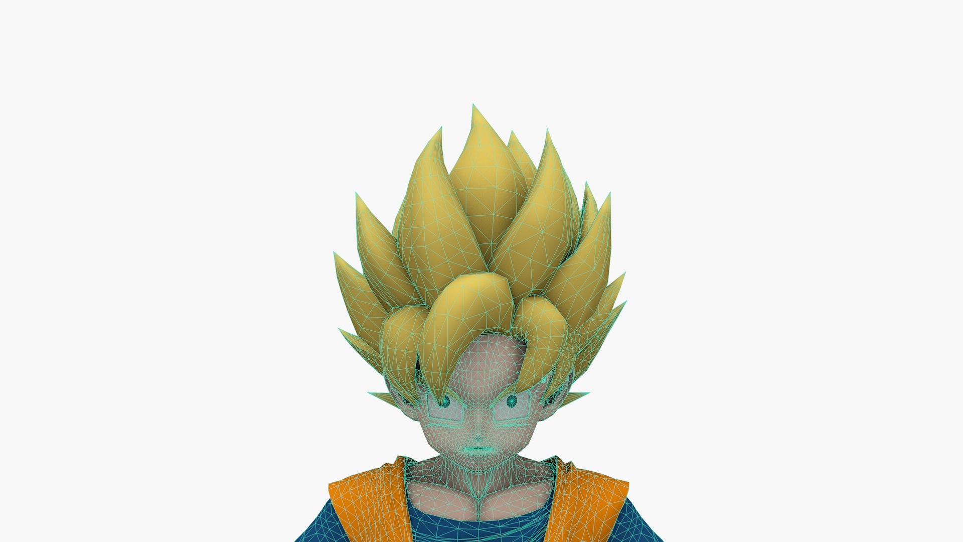 DBZ Character V30 3D Model - TurboSquid 2074464