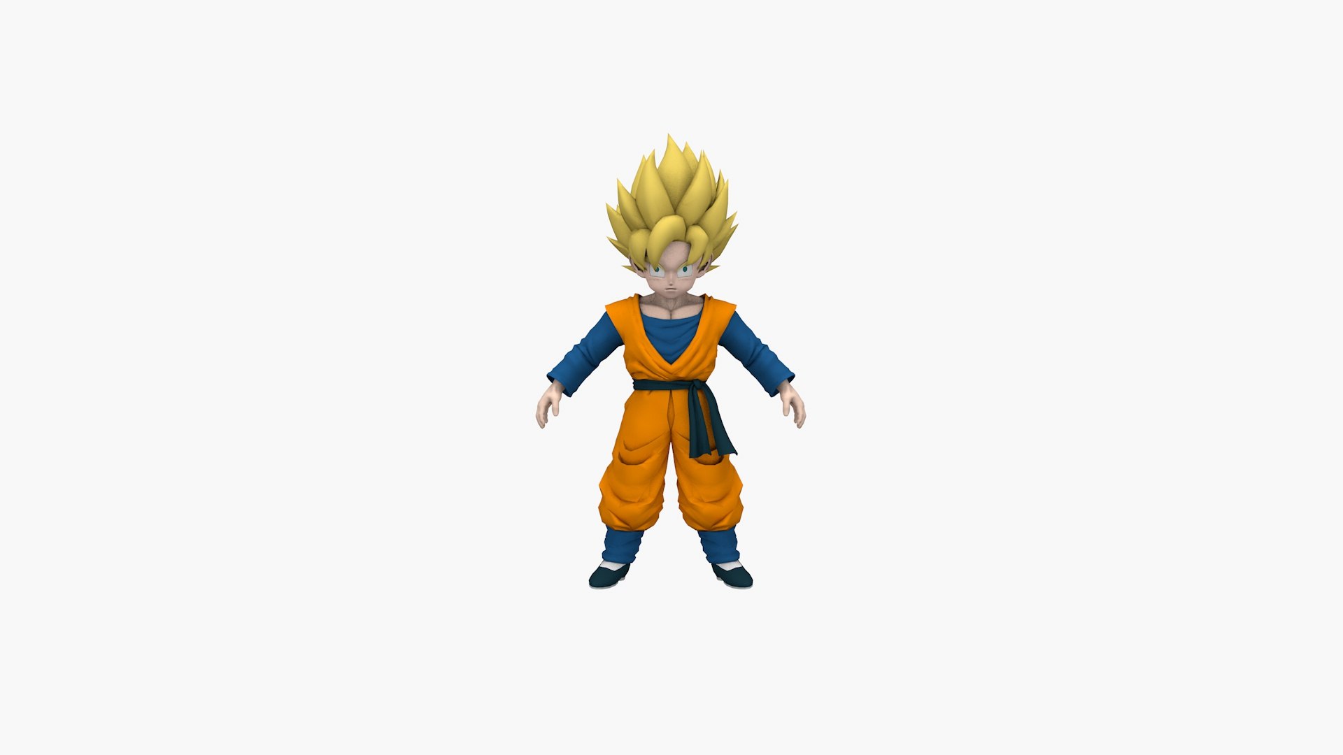 DBZ Character V30 3D Model - TurboSquid 2074464