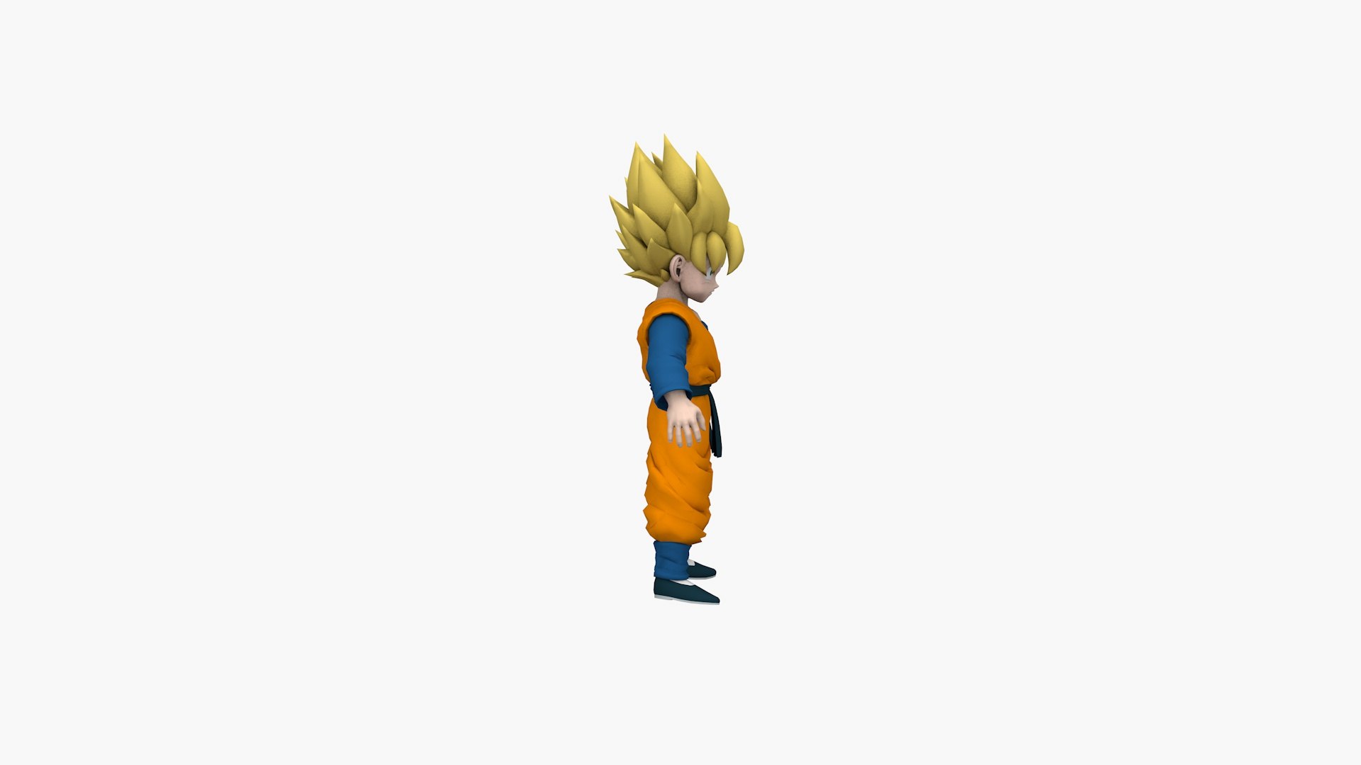 DBZ Character V30 3D Model - TurboSquid 2074464