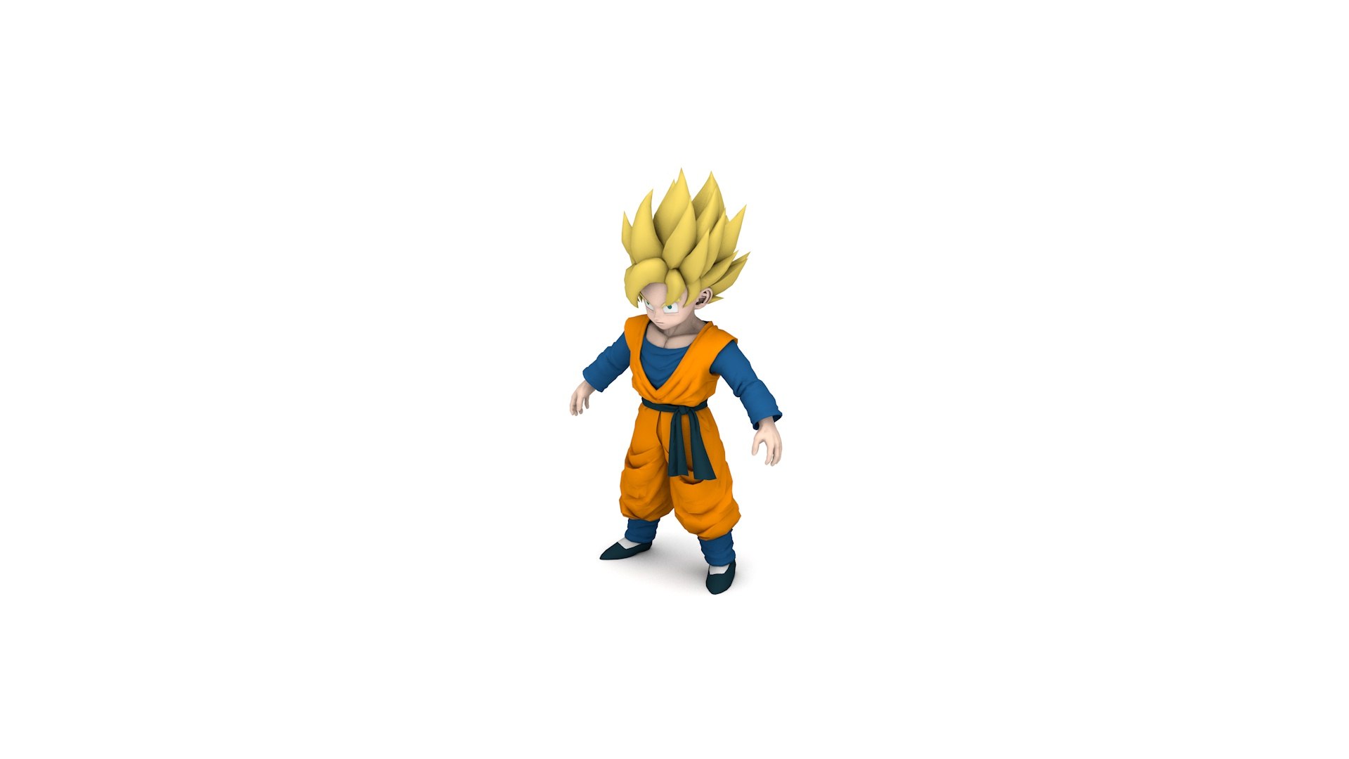 DBZ Character V30 3D Model - TurboSquid 2074464