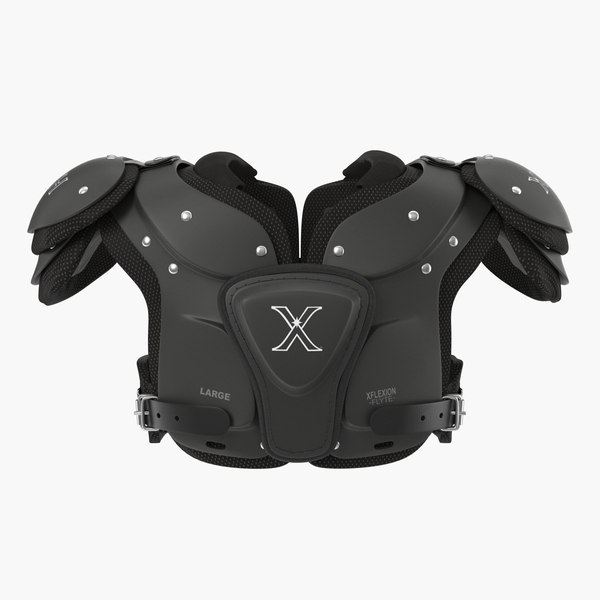 3D football shoulder pads xenith - TurboSquid 1365954