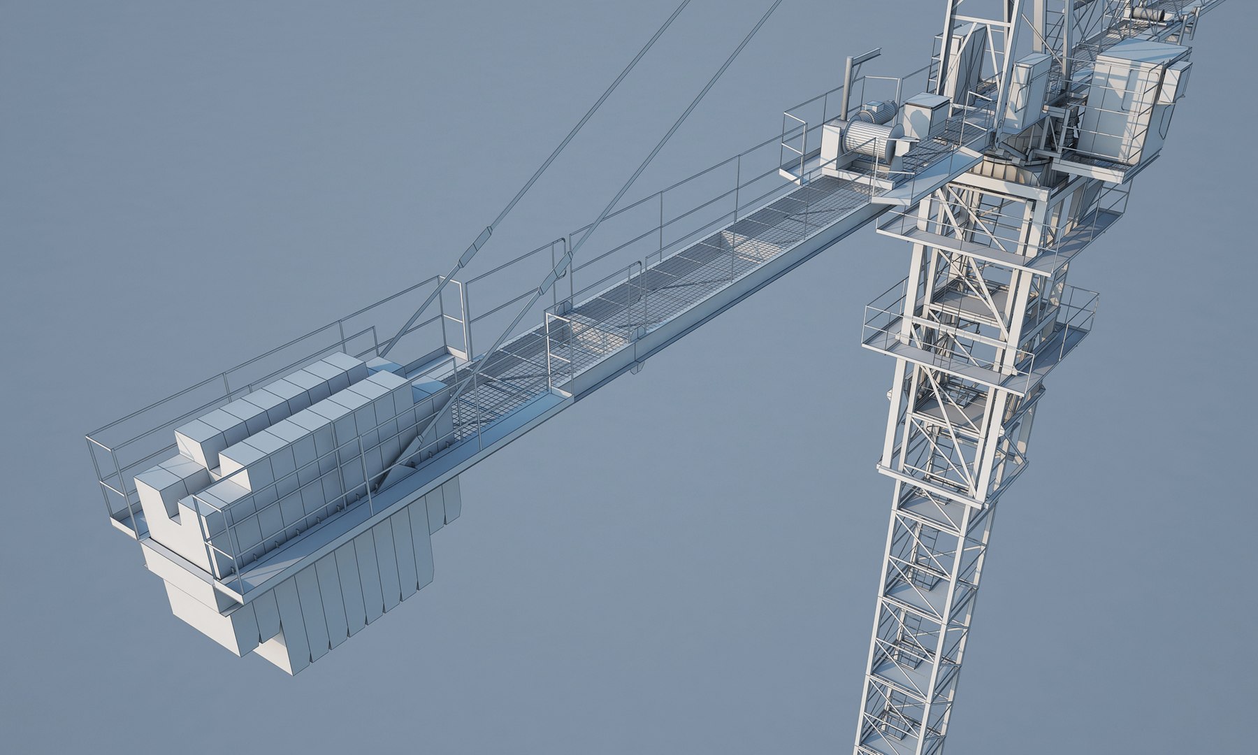 3D Crane Construction - TurboSquid 1343991