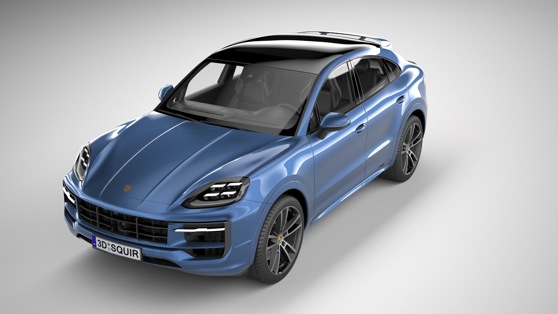 Porsche Cayenne S Coupe 2024 3D - TurboSquid 2111526