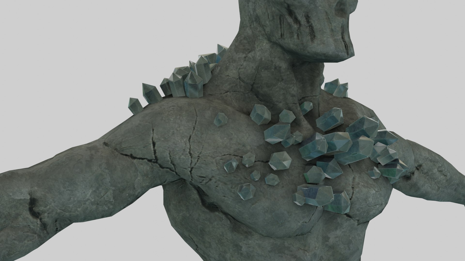 3D elemental golem character pack - TurboSquid 1444623