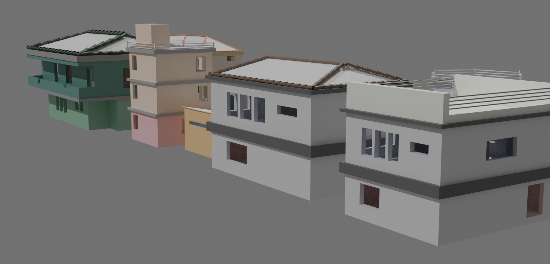 Pack Houses Pubg Model - TurboSquid 1553581