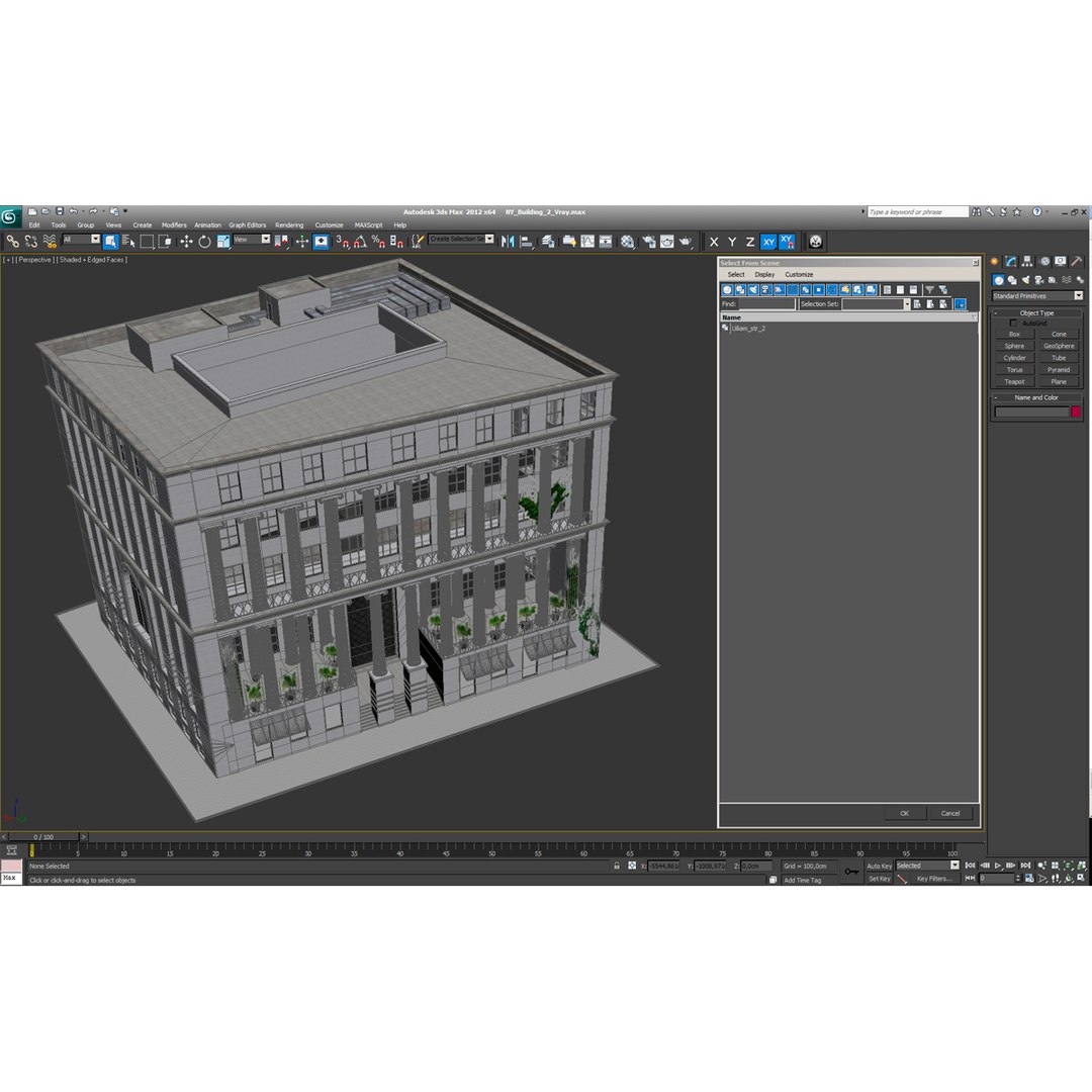 ny building 2 3d c4d