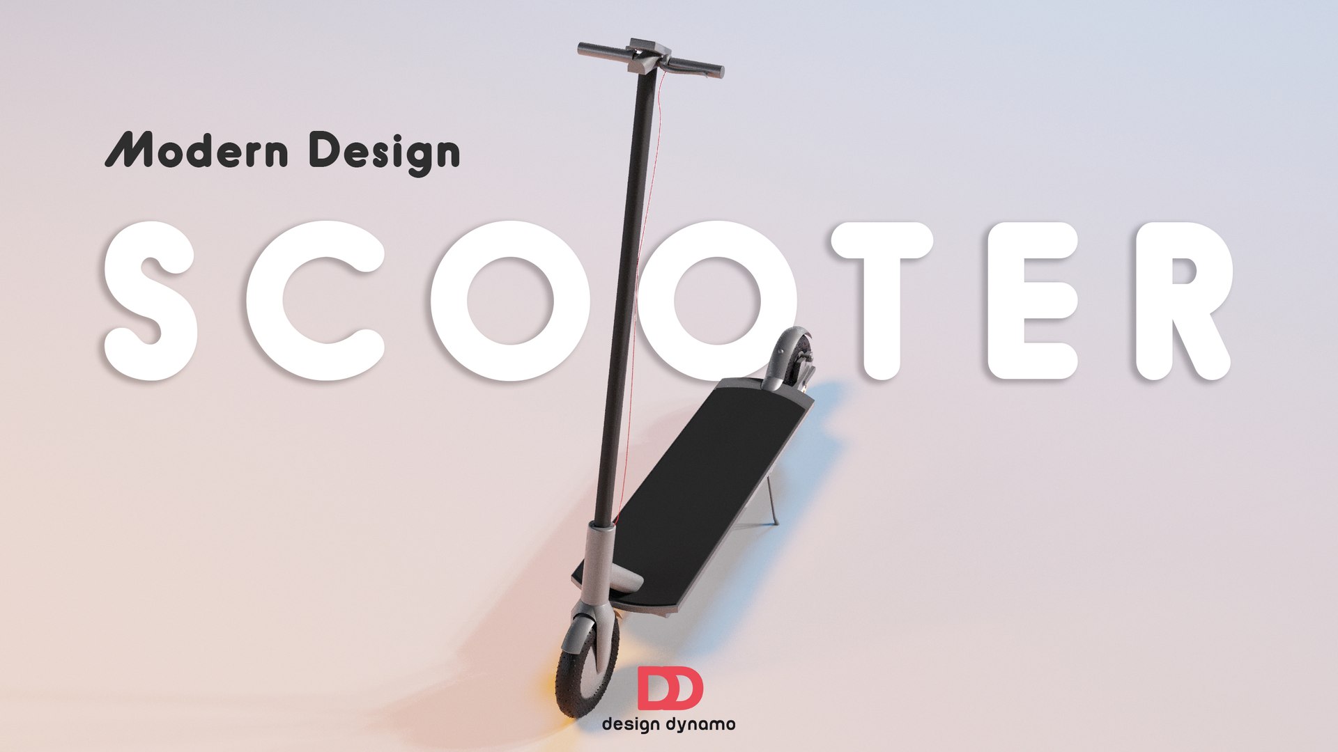 3D Electric Scooter - Modern Design Model - TurboSquid 2052462
