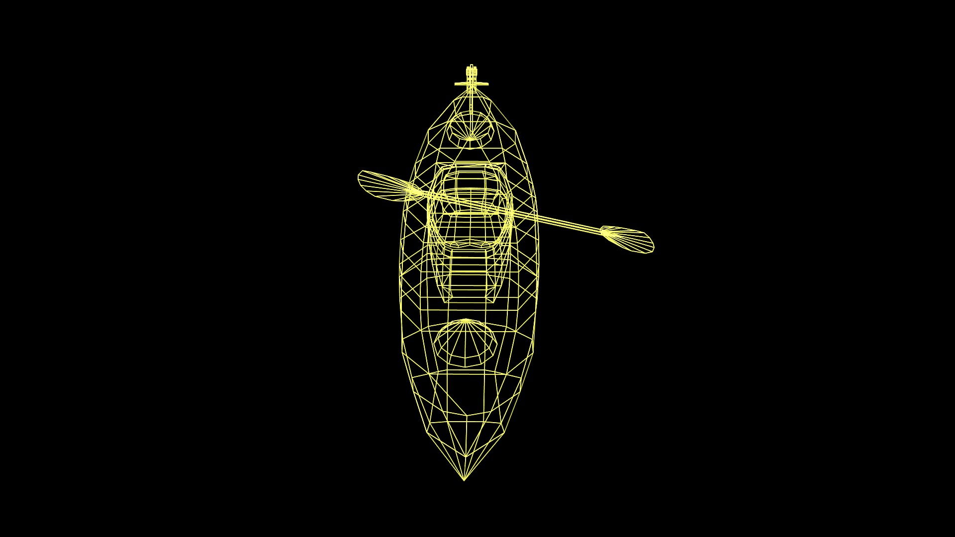 Kayak 3D Model - TurboSquid 1997035