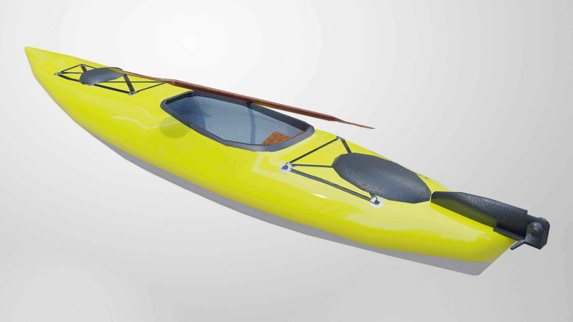 Kayak 3D Model - TurboSquid 1997035