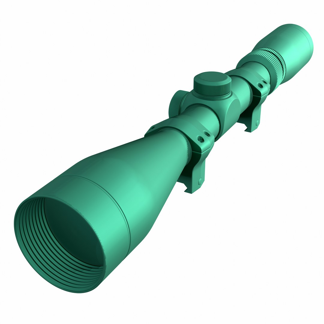 3D Leupold Rifleman Scope - TurboSquid 2186882