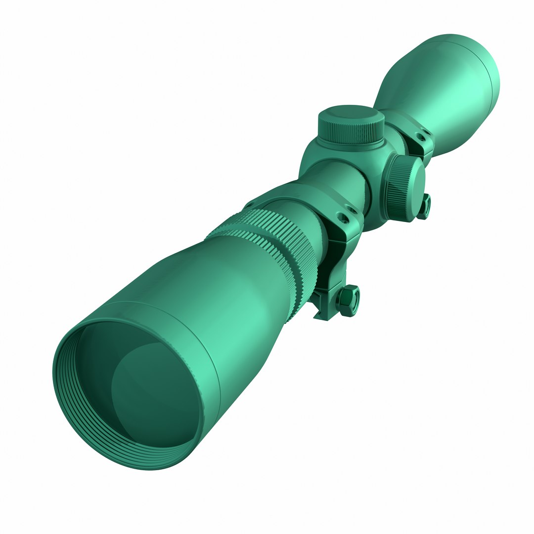 3D Leupold Rifleman Scope - TurboSquid 2186882