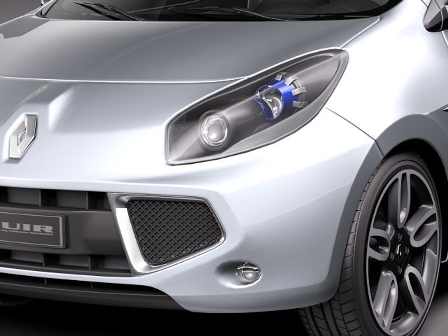 3d Renault Wind Sport 2011 Model